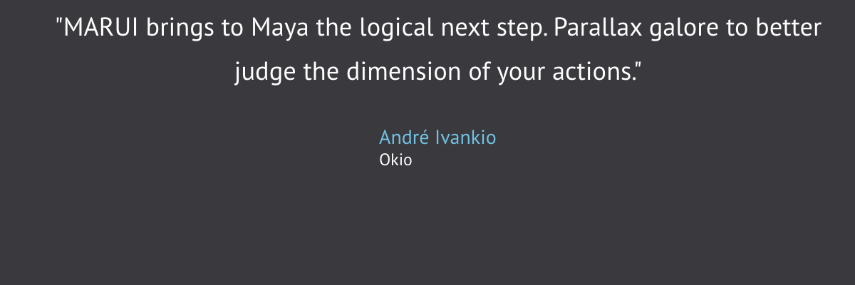 MARUI-PlugIn – VR Plug-in for Autodesk Maya