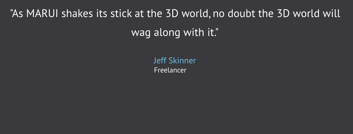 MARUI-PlugIn – VR Plug-in for Autodesk Maya